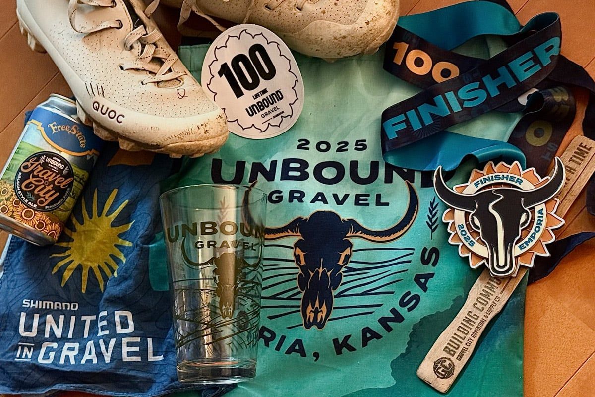 Day at Unbound Gravel (100miles)
